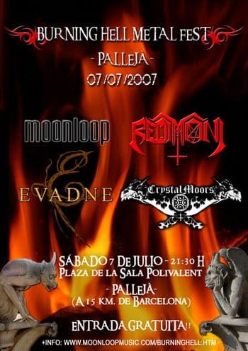 DATOS DEL BURNING METAL FEST - The Metal Circus