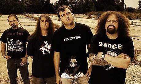 NAPALM DEATH COMIENZAN A GRABAR - The Metal Circus