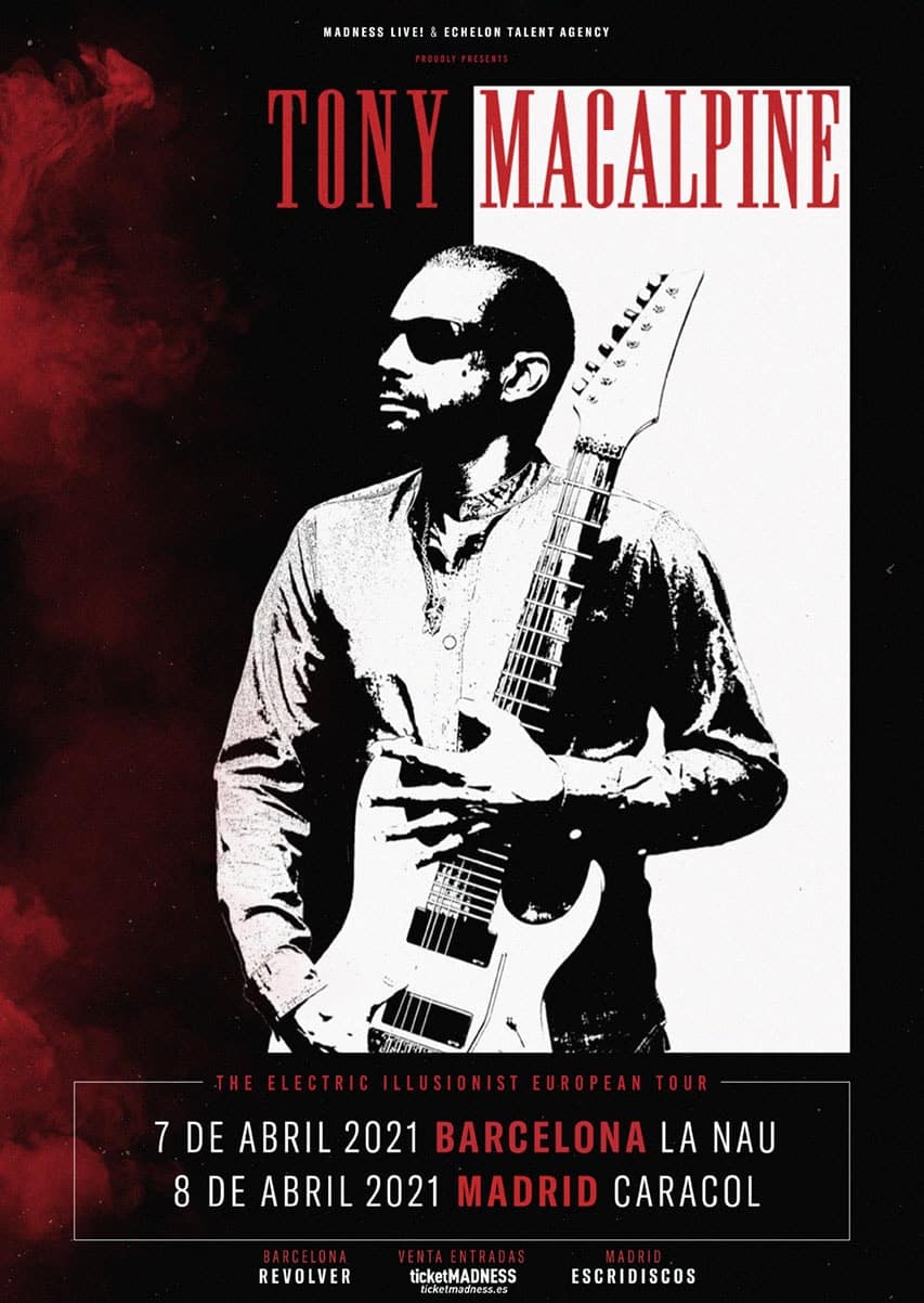 Tony MacAlpine: gira en España en abril | The Metal Circus | The Metal ...