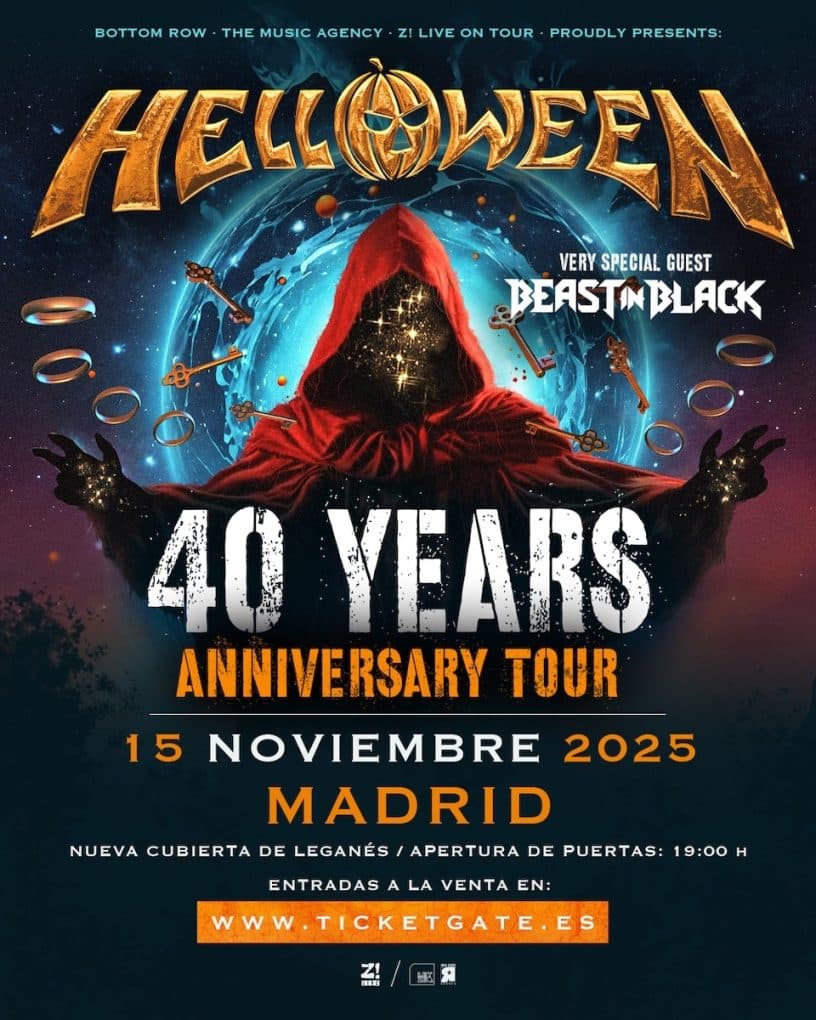 Cómo conseguir entradas para Helloween en Madrid en 2025 | The Metal Circus