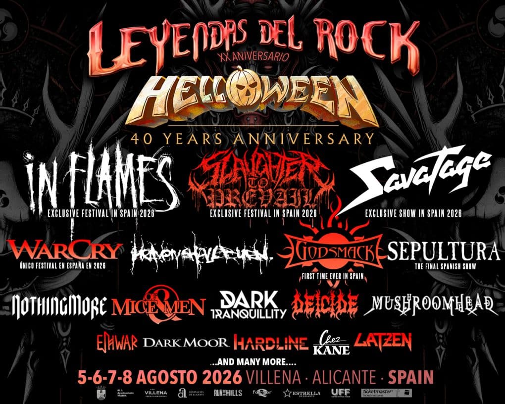 Leyendas del Rock 2026 confirma a un gran grupo internacional | The ...